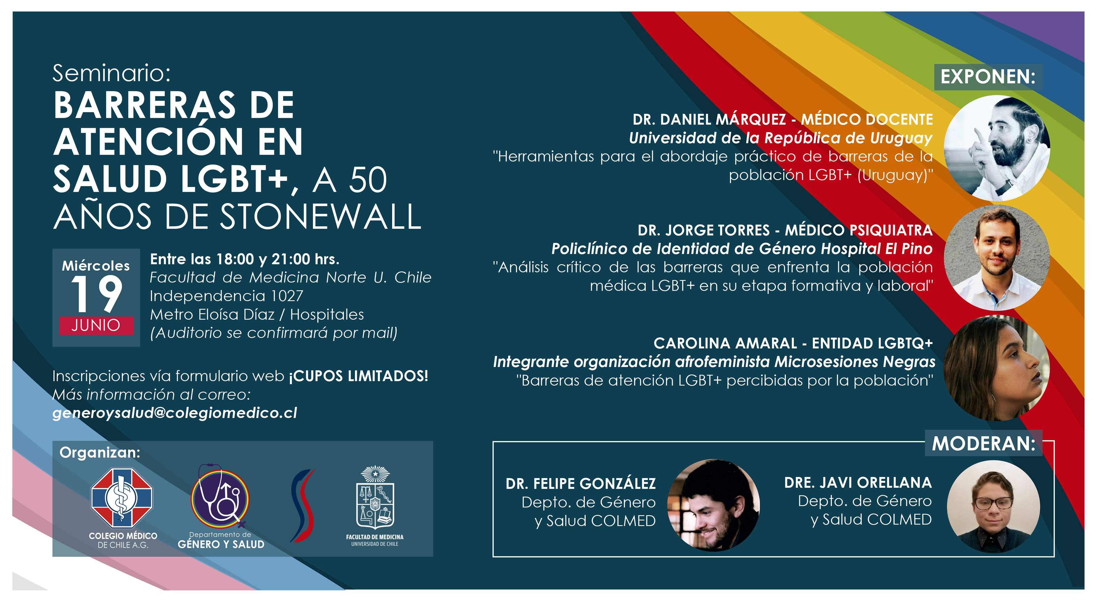 Seminario: «Barreras de atención en salud LGBT+, a 50 años de Stonewall ...