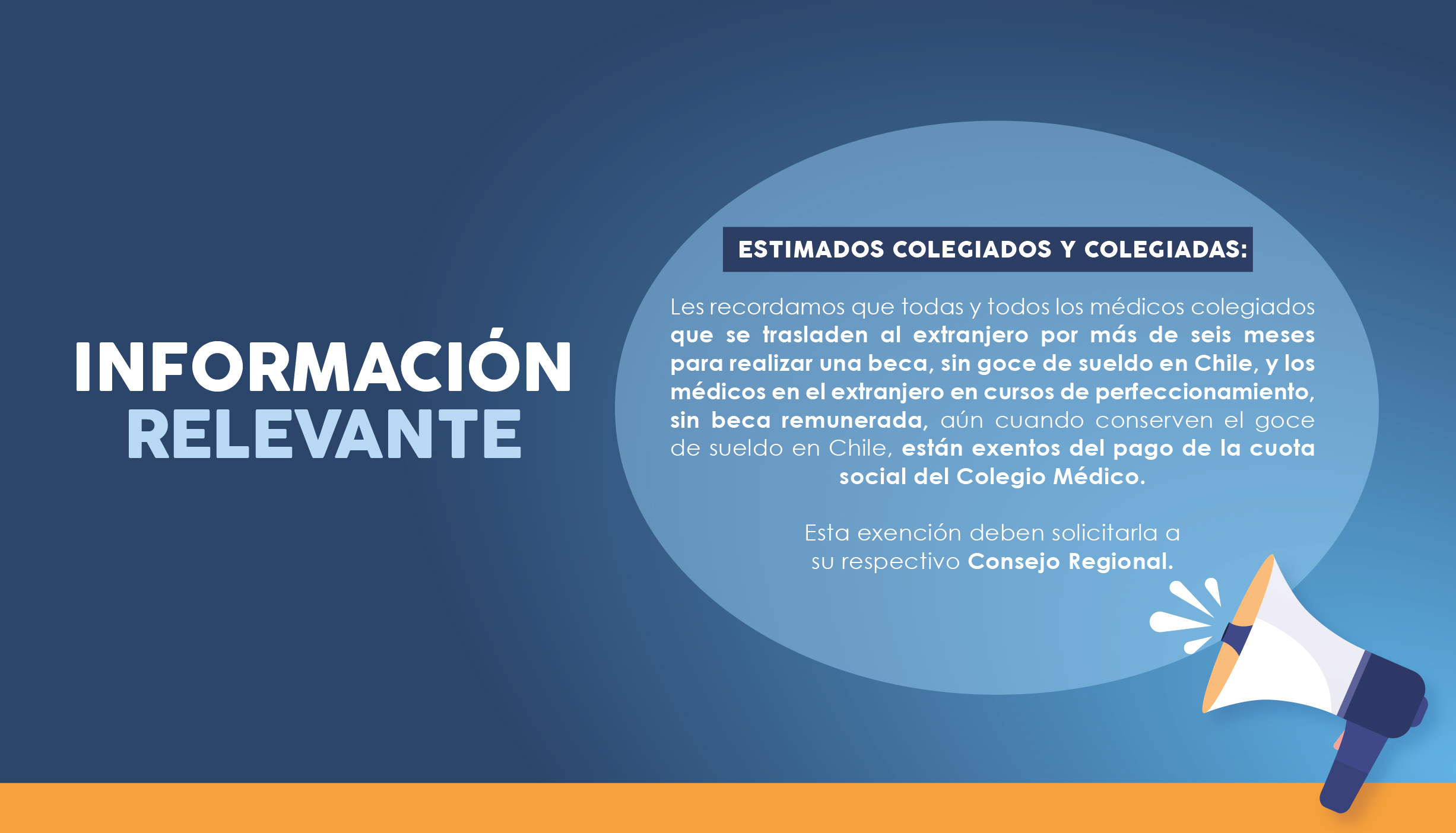 Información relevante | Colegio Médico